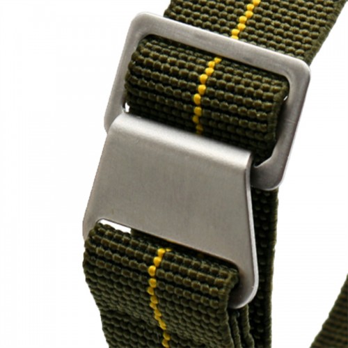 22mm French Troops Parachute Style Watch Band Elastic Fabric Nylon ...